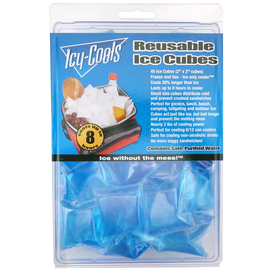 Reusable Ice Cubes for Drinks — No Dilution, BPA-Free | Icy Cools – Icy ...